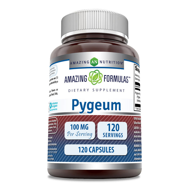 Amazing Formulas Pygeum | 100 Mg | 120 Capsules – Amazing Nutrition