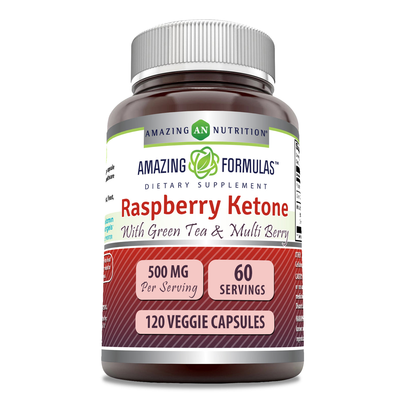 Amazing Formulas Raspberry Ketone - 500 Mg, 120 Vcaps – Amazing Nutrition