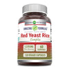 Amazing Formulas Red Yeast Rice Complex | 1570 Mg Per Serving | 120 Ve ...