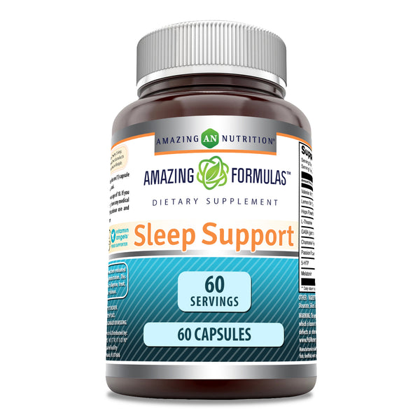 Amazing Formulas Sleep Support | 60 Capsules – Amazing Nutrition