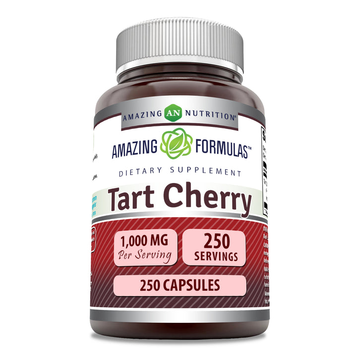 Amazing Formulas Tart Cherry Extract | 1000 Mg | 250 Capsules – Amazing ...
