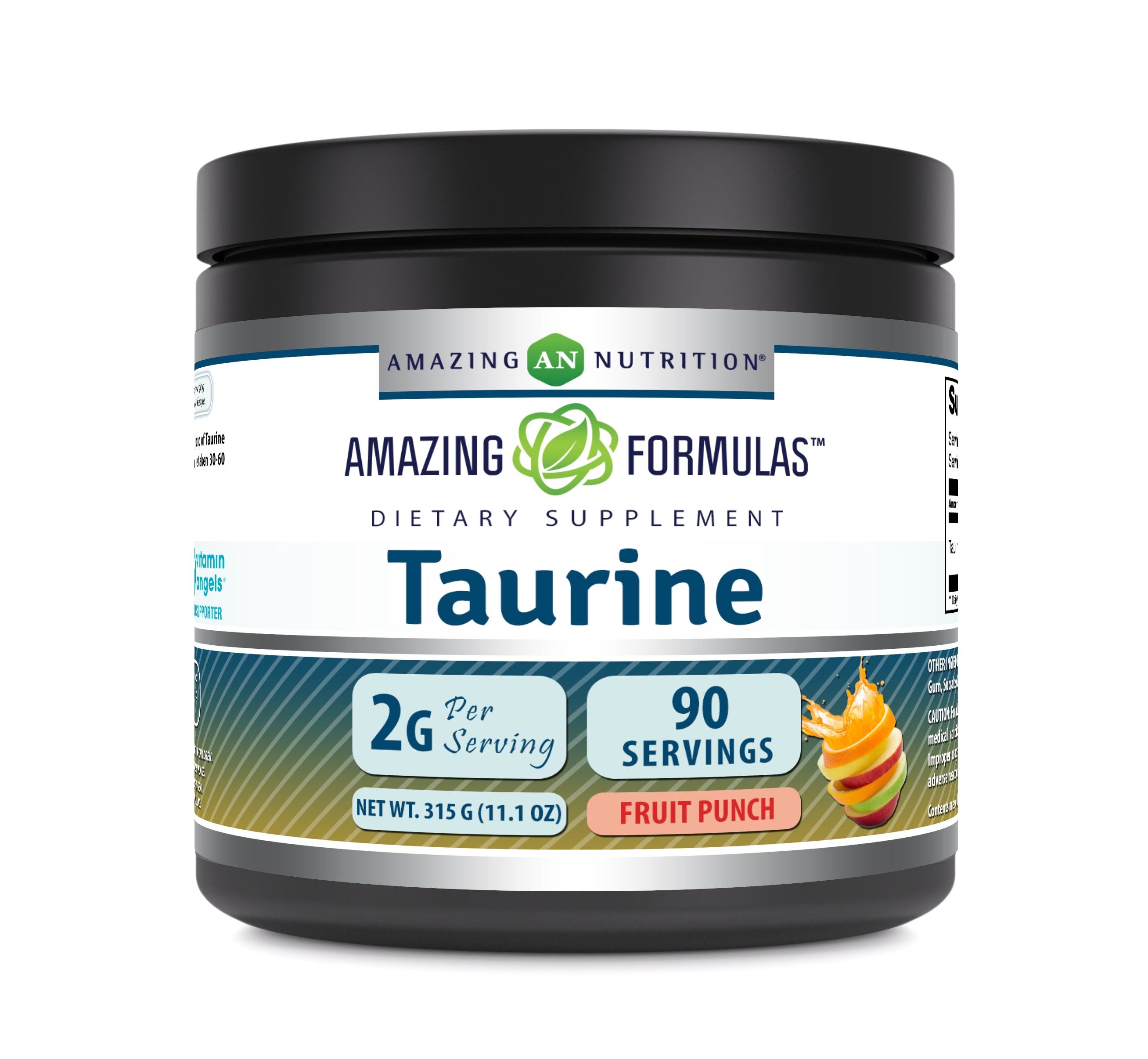 Amazing Formulas Taurine Powder | 2 Grams Per Serving | 90 Servings ...