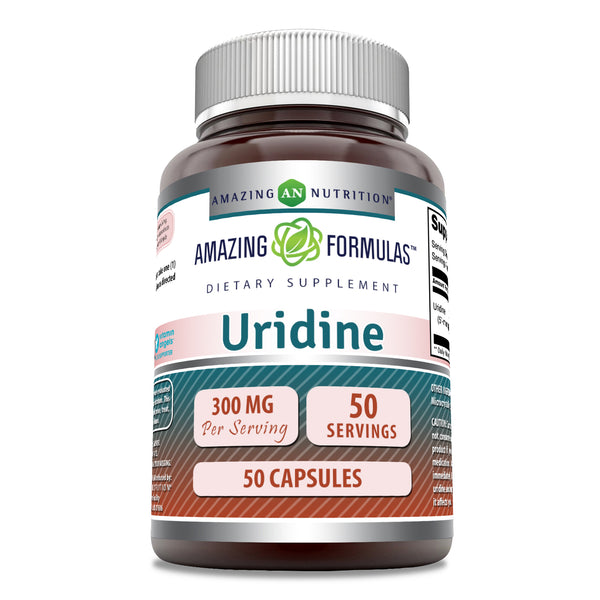Amazing Formulas Uridine | 300 Mg | 50 Capsules – Amazing Nutrition
