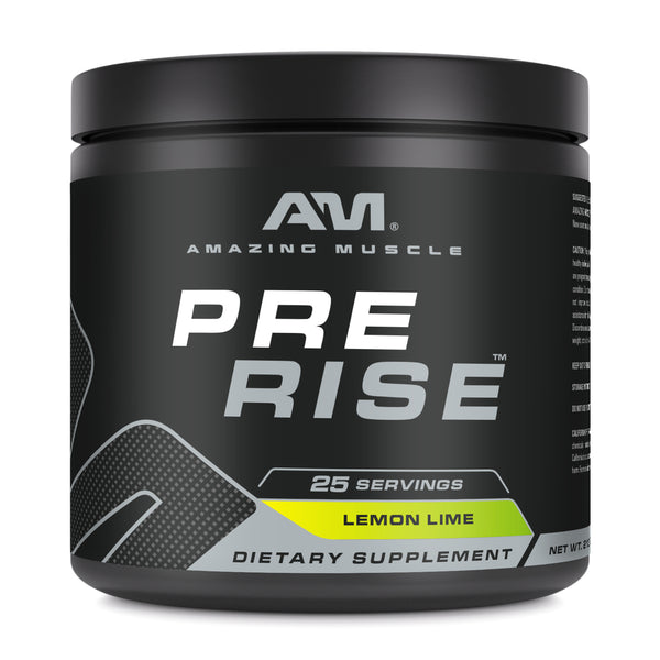 Amazing Muscle Pre Rise | Pre Workout Powder Supplement | 25 Servings ...