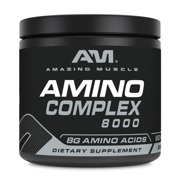 Amazing Muscle Amino Complex 8000 | 8 G Amino Acids per Serving | 325 ...